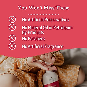 Earth Mama Simply Non-Scents Baby Lotion | Fragrance-free with Organic Calendula + Rooibos for Sensitive Skin, 8-Fluid Ounce