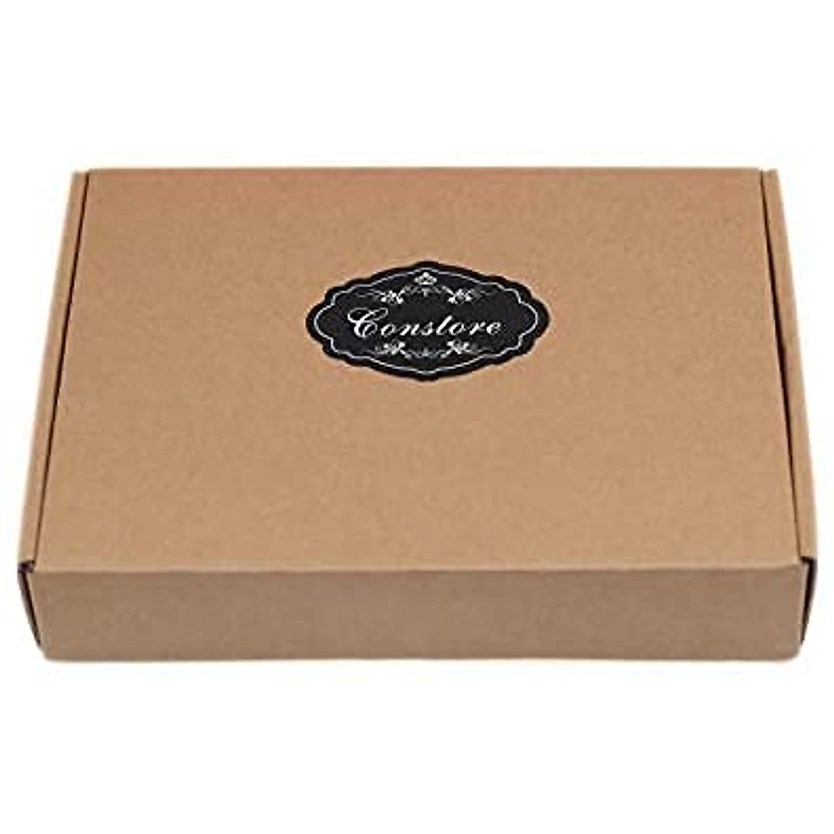 ConStore 4 PCS 30ML Deodorant Glass Roller Bottles with Plastic Roller Ball Black Cap Leak-Proof Massage Roll On Bottles Containers