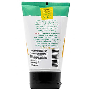 MiiiNE! Getta Grip Scultpty Gel 4oz | Medium-Strong Hold Kids Hair Gel for Boys - Styling Gel with Light Smell and No Flaking – Cruelty Free Hair Gel for Kids Made in USA | By Stylists For Kids