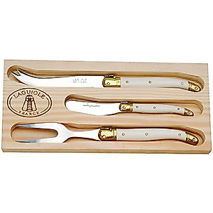 Jean Dubost Laguiole 3Pc Cheese Set