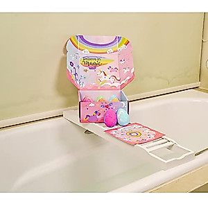 Easter Eggs Unicorn Bath Bombs for Kids Easter Eggs with Jewelry Inside - 9 Pack Easter Eggs Easter Gifts for Kids Natural and Organic Bath Bombs, Christmas Gifts for Kids, Stocking Stuffers