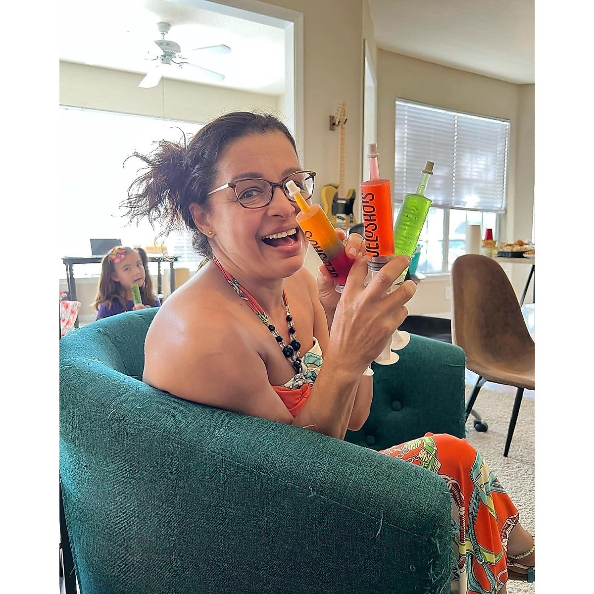 Jello Shot Syringes by JeloShots 32 Pack - Free Recipe eBook, Prewashed & Ready to Use, Jelly Shot Syringes for St. Patrick's Day, Nurses, Graduation, and Bachelorette Parties, Halloween Party Fun