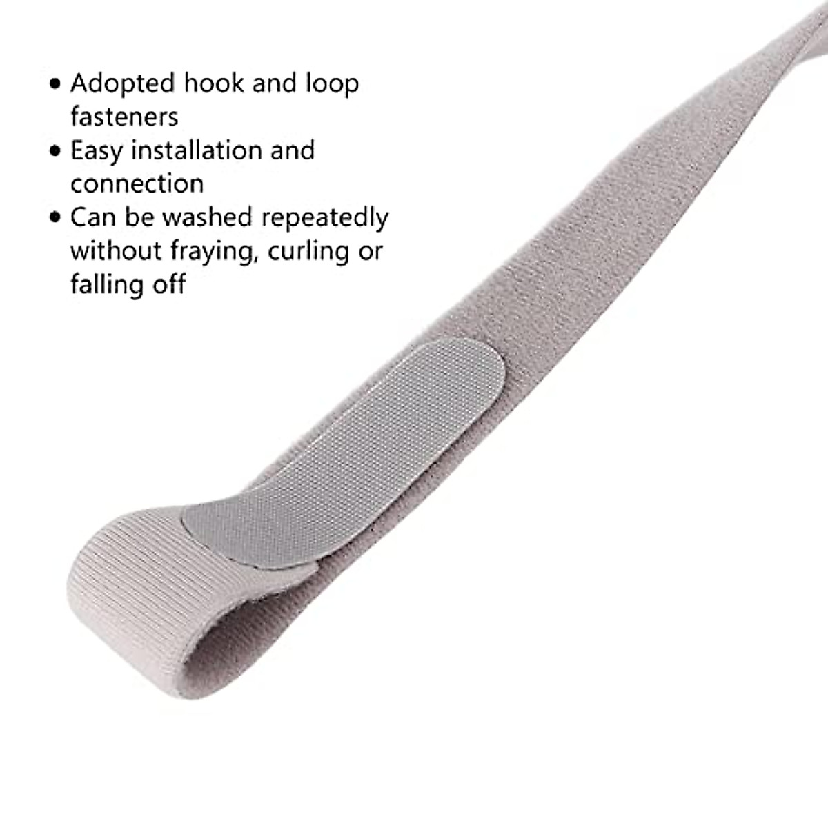 Folanda CPAP Mask Headgear Strap, Universal CPAP Headgear Strap Replacement for Mirage FX/ResMed S9/S10 Nasal Guard, Elastic Breath Machine Head Band, Full Mask Replacement Part, CPAP Supplies