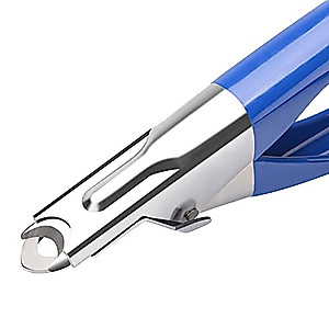ATO-DJCX Dog Cat Nail Clippers, Professional Pet Claw Trimmer, Free Nail File, Stainless Steel Razor Sharp Blade Dog Toes Cutter Grooming Tools for Small Medium Large Animal Pets Blue