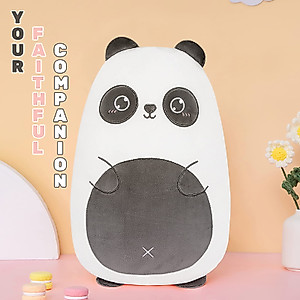 GBTCYDM Hippo Plush Pillow,Cute Hippo Stuffed Animals Plush Toy,Soft Kitty Stuffed Animal Toy Hugging Pillow Birthday Gifts for Kids Home Decoration(Strawberry Hippo)