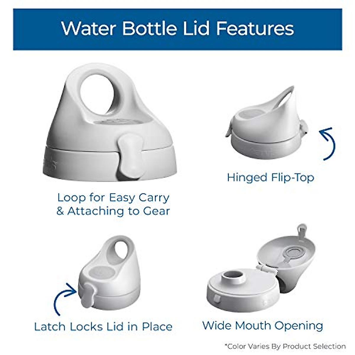 Tervis Star Wars-Logo Insulated Tumbler with Emblem and Black with Gray Lid, 24 oz Water Bottle, Clear