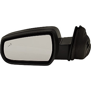 Kool Vue Driver & Passenger Side Power Heated Mirrors for Chevrolet Malibu 2014-2015 With Signal Light, Blind Spot Monitor & Memory; Without Puddle Lamp & Auto-Dimming Paintable