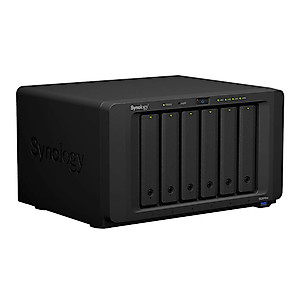 Synology DiskStation DS3018xs Tower NAS Server, Intel Pentium D1508 Dual-Core, 32GB DDR4, 4TB SSD, 40TB SATA HDD, DSM Software