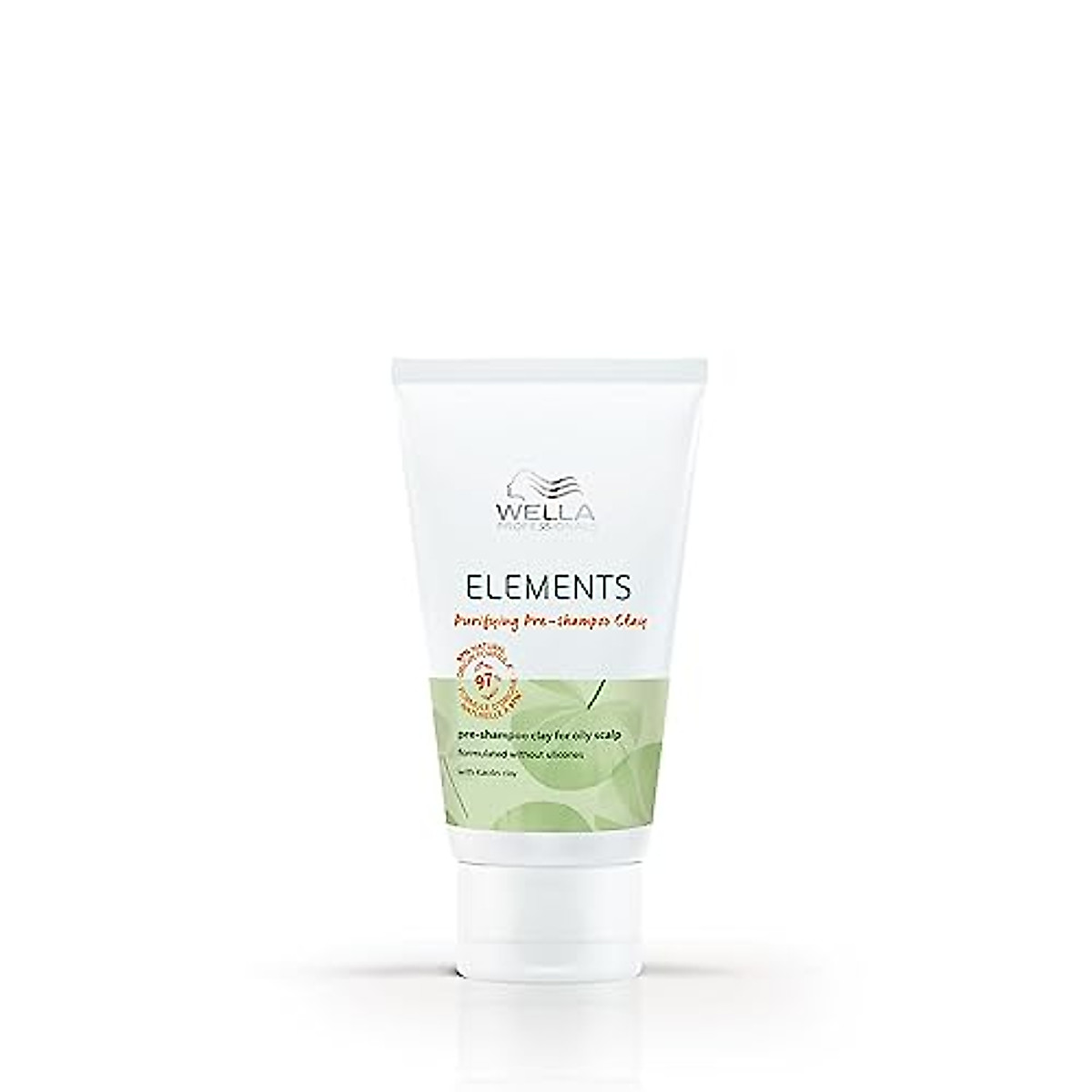 Wella Professionals Elements Purifying Pre-shampoo Clay, Pre-shampoo Clay for Oily Scalp, 70 ml