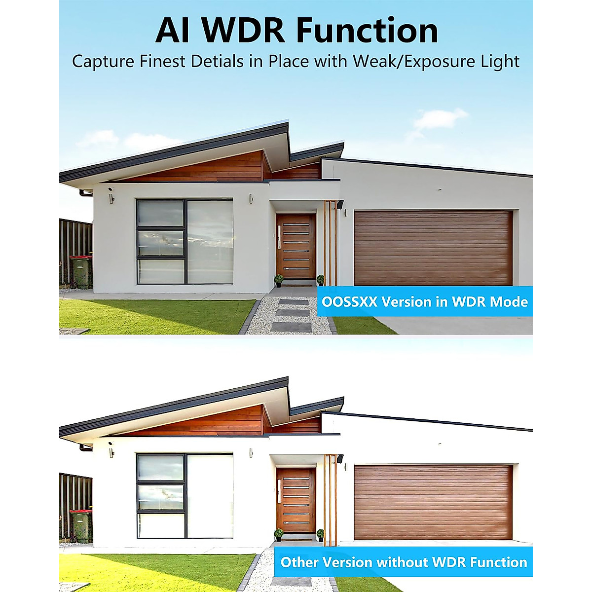 {Dual Antennas for WiFi Enhanced & 60 Days Storage} AI Human Detected 2K 3.0MP Wireless Security Camera System,OOSSXX 8 Channel NVR HD Outdoor Home Surveillance WiFi Cameras Systems with 4TB HDD