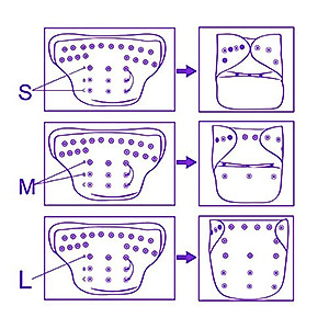 storeofbaby Baby Boys Girls Swim Diapers Washable Reusable Swimming Pants Pack of 2