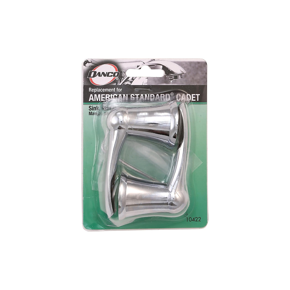 Danco 10422 Pair of Handles for 2-Handle American Standard Sink Faucets, Chrome