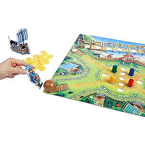 HABA Valley of The Vikings - 2019 Kinderspiel des Jahres (Children's Game of The Year) Winner - Ages 6+ (Made in Germany)