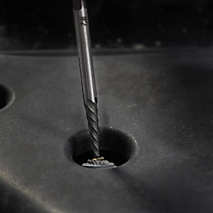 ABN Jumbo Spiral Flute Extractor - 9 Piece Easy Out Bolt Screw Extractor Set Square Shank Reverse Bit Set with Wood Case