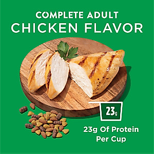 Purina Dog Chow Complete Adult Dry Dog Food Kibble With Chicken Flavor - (4) 4.4 lb. Bags