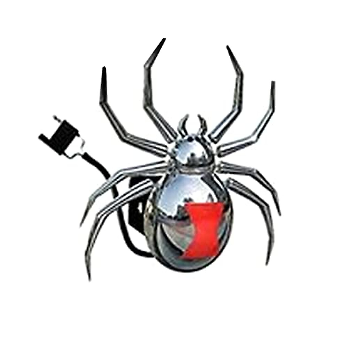 Hitch Critters Animated Ball Hitch Cover and Brake Light -Black Widow