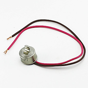 Edgewater Parts 4387490, AP6009313, PS11742470 Refrigerator Defrost Thermostat Compatible with Whirlpool Refrigerator (Fits Models: RT1, TT1, ST1, ET8, MTB and More)