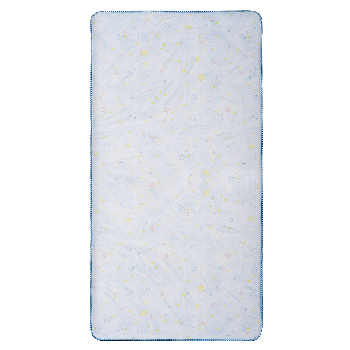 Dream On Me Twinkle Stars Crib & Toddler 117 Coil Mattress I Green Guard Gold Certified