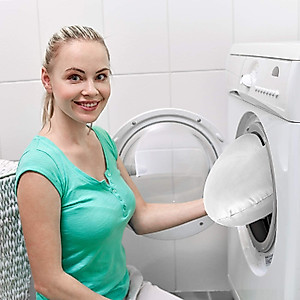 Pro Goleem Satin Nursing Pillow Cover Silk Feeling Soft Feeding Pillow Slipcover for Breastfeeding Moms Fits Standard Infant Nursing Pillow or Positioner Pink