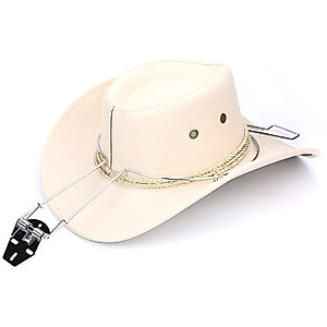 GEEDAR 2 Packs Cowboy Hat Rack for Trunk, Cowboy Hat Holder for Car, Saver Hat Clip for Western Hats Sliver