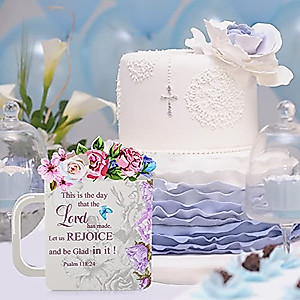 Christian Table Sign God Sign Inspirational Table Decorations Jesus Table Centerpieces Lord Bible Verse Decor Easter Supplies Rejoice Floral Decals Spring Tiered Tray Home Christian Gift Motivational
