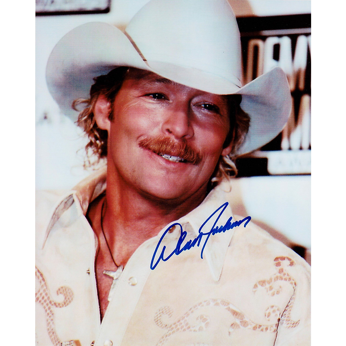 Kirkland Alan Jackson 8 X 10 Autograph Photo on Glossy Photo Paper