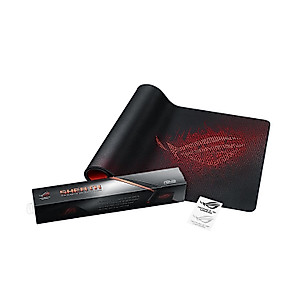 ASUS ROG Sheath Extended Gaming Mouse Pad - Ultra-Smooth Surface for Pixel-Precise Mouse Control | Durable Anti-Fray Stitching | Non-Slip Rubber Base | Light & Portable