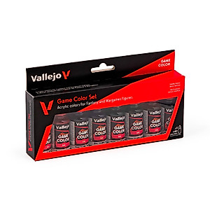 Vallejo Game Ink Paint Set (8 Color) Paint