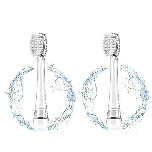 SEAGO Toothbrush Replacement Heads 6 Pack Kids Electric Replacement Brush Heads for SEAGO Toddlers Toothbrushes SG977,sg513 and Other Snap-on Electric Toothbrush