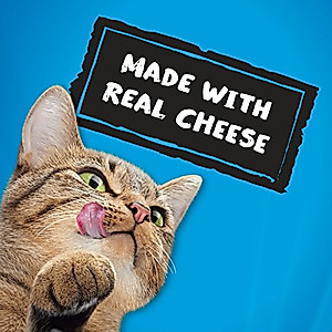 Purina Friskies Made in USA Facilities Cat Treats, Party Mix Lobster & Mac 'N' Cheese Flavors - (6) 6 Oz. Pouches