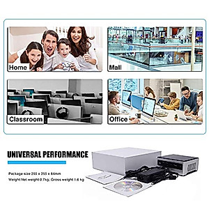 WEIDIAN NUC Mini PC Desktop PC DDR4 Octa Core i9 10880H 64GB RAM 1TB SSD 2LAN HD DP M.2 WiFi BT4.2 Windows 11 Pro Mini Business PC Built-in-Fan Mini Desktop Computer Small PC
