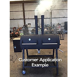 Pellet Pro® Patriot 12" Pellet Grill Hopper Assembly- Made in The U.S.A - PID Controller