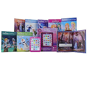 Disney Frozen and Frozen 2 Elsa, Anna, Olaf, and More! - Me Reader Electronic Reader and 8-Sound Book Library - PI Kids