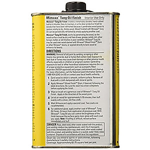 Minwax, pint 47500000 Tung Oil Finish
