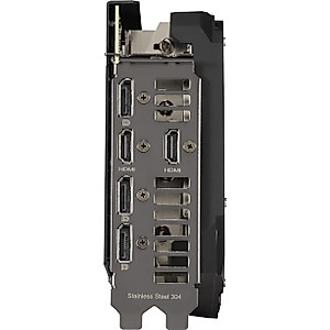 ASUS ROG Strix NVIDIA GeForce RTX 3060 V2 OC Edition Gaming Graphics Card (PCIe 4.0, 12GB GDDR6, HDMI 2.1, DisplayPort 1.4a, Axial-tech Fan Design, 2.7-Slot, Super Alloy Power II, GPU Tweak II)