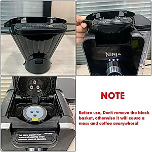 Stainless Steel Reusable K Cups Compatible with Ninja Coffee Maker,Upgrade2 Pack K Cups Reusable Coffee Pods,Permanent K Cups Coffee Filters Fit Ninja CFP201 CFP300 CFP301 CFP305 CFP307 CFP400 (2Pack)