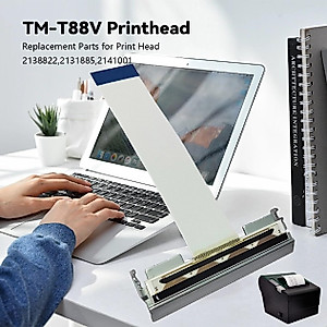 TM-T88V TM-T885 Thermal Label Printer, Replacement Printhead Compatible with EPSON TM-T88V TM-T885 TM-M244A Printer, Compatible with TM-T88V TM-T885 Printer Replace Part 2131885/2141001/2138822