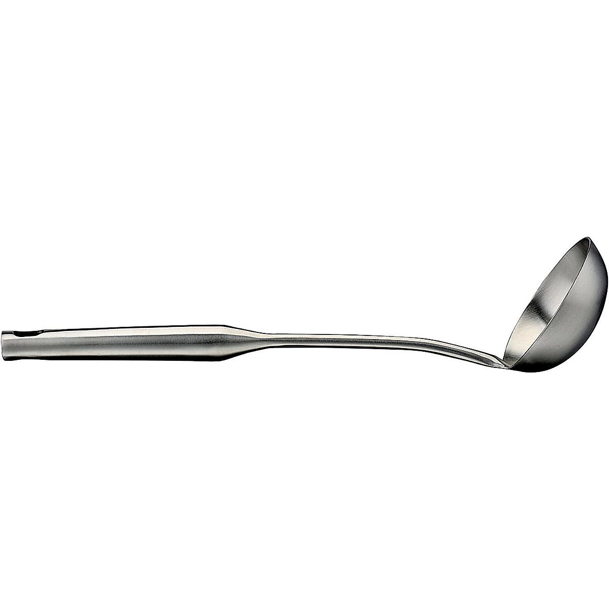 TBWHL Metal Soup Ladle 304 Stainless Steel Gravy Sauce Ladle with Long Handle for Kitchen 13.4"