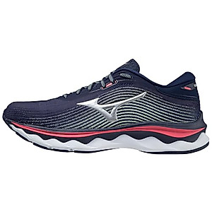 Mizuno Women's Wave Sky 5 Running Shoe, Peacoat, 9.5