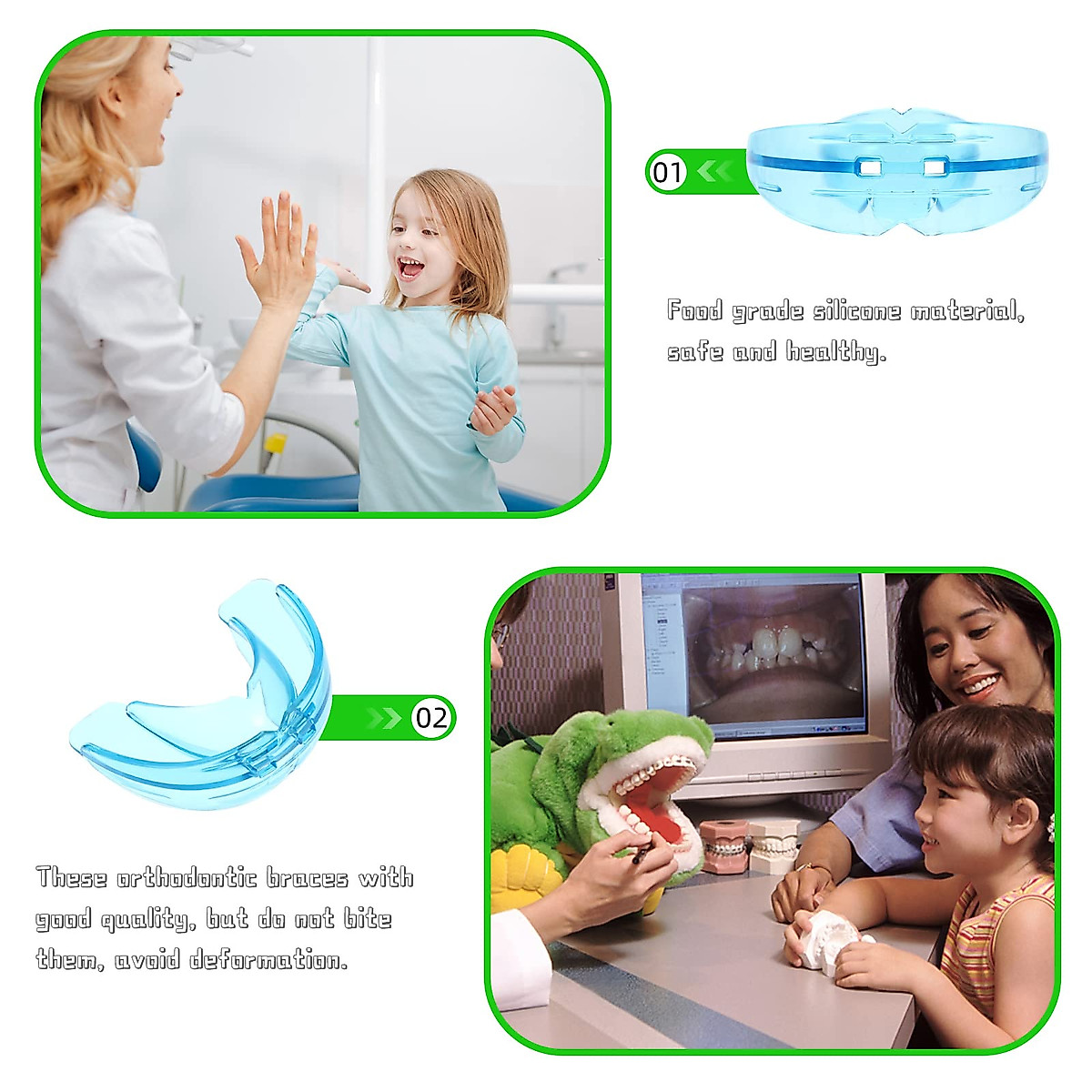 MILISTEN Mouth Guard Clenching Anti Grinding Teeth Guard Dental Night Guard for Clenching Teeth at Night