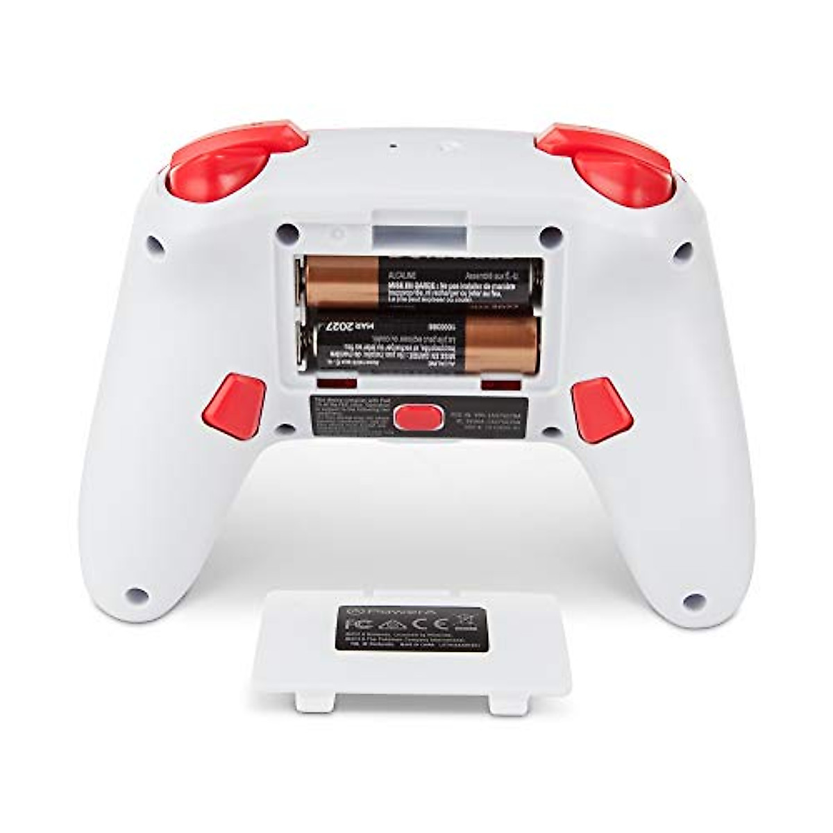 PowerA Enhanced Wireless Controller for Nintendo Switch: Pokemon Poke Ball Red - Nintendo Switch, Nintendo Switch Lite, Gamepad, game controller, Bluetooth controller, AA Battery