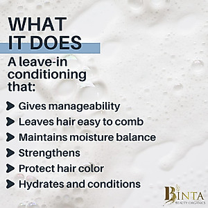 Triple Moisture Leave In Conditioner for Hair Growth