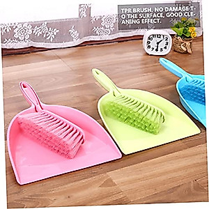 Healeved 2pcs Mini Broom Dustpan Set Mini Tools Desktop Broom Mini Desk Broom Cleaning Tools Small Clean Broom Brush Keyboard Cleaning Tool Mini Dust Pan Small Dustpan Brush Plastic