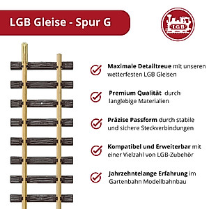 LGB - 10000 11 3/4" (30 cm) Straight Track