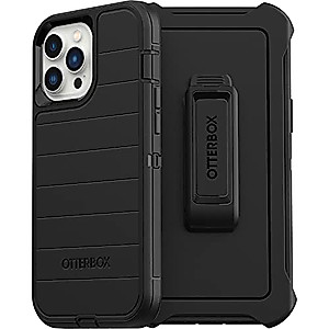 OtterBox Defender Series Case for Apple iPhone 13 Pro Max - Non-Retail Packaging (Black)