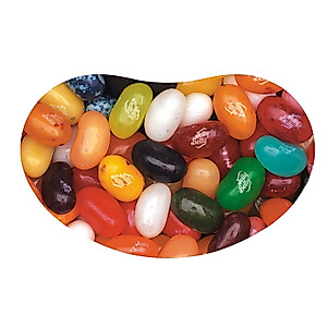 Jelly Belly Fruit Bowl 16 Flavors Jelly Beans - 1 Pound (16 Ounces) Resealable Bag - Genuine, Official, Straight from the Source