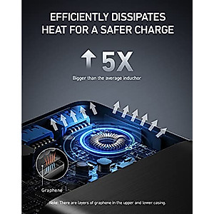 Anker 747 Power Bank (PowerCore 26K for Laptop), 87W Max Output with 65W USB-C Charger, Works for MacBook Pro, Dell XPS, Microsoft, Pixelbook, iPhone 13 series, Samsung, iPad Pro, and More