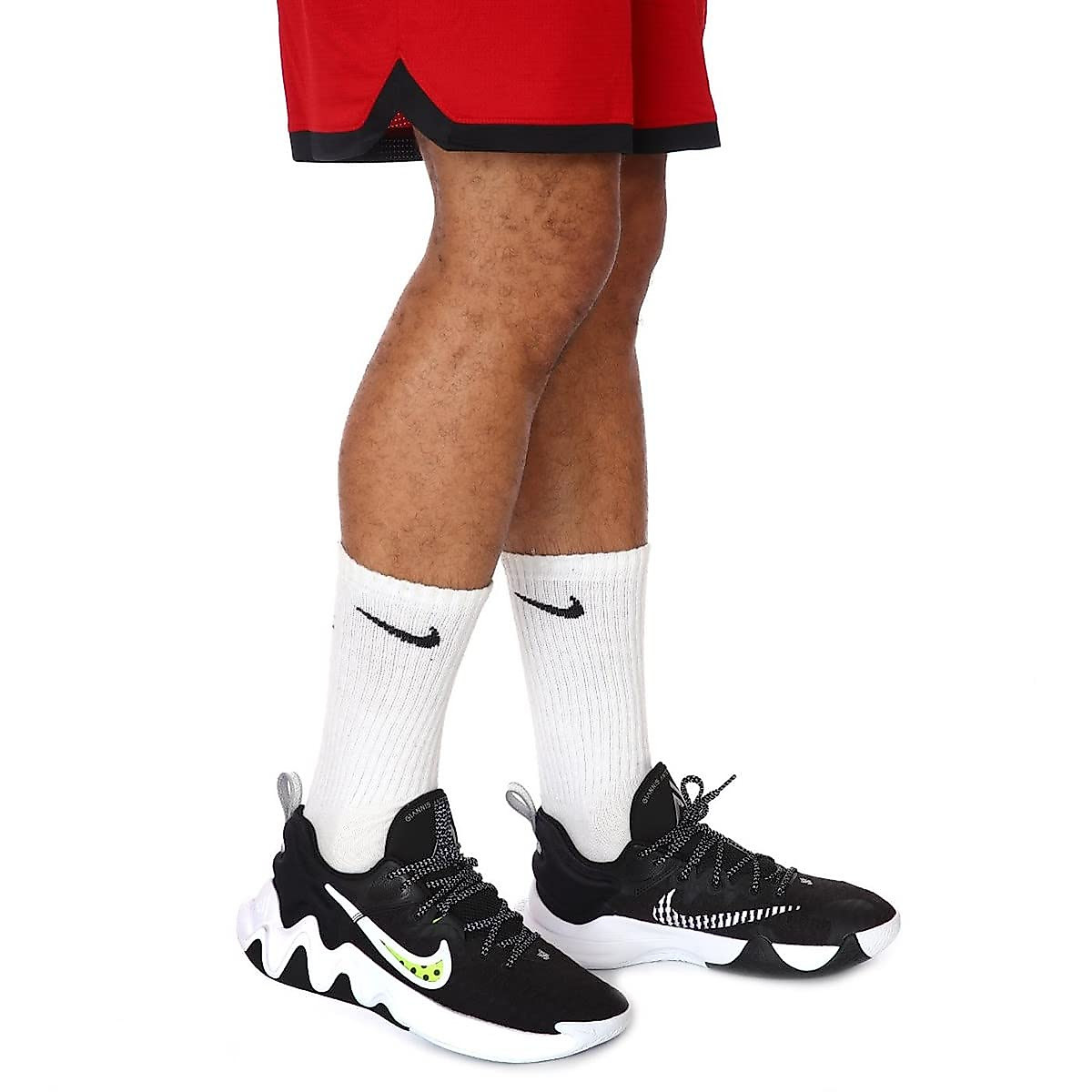 Nike Men's Giannis Immortality Athletic Basketball Shoes, Black/White-wolf Grey-clear, 13