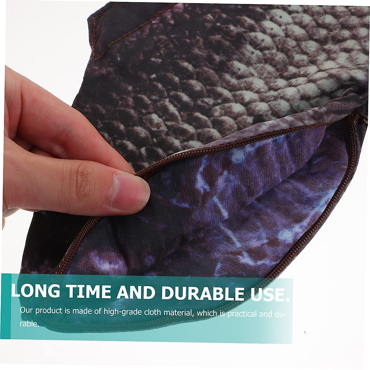 STOBOK Pencil Case Fish Shape Bag Large Capacity Pencil Bag Creative Pen Bag Pen Storage Bag Fake Fish Pen Bag Pencil Bag Stationery Holder Fish Bag Makeup Bag Fabric with Zipper