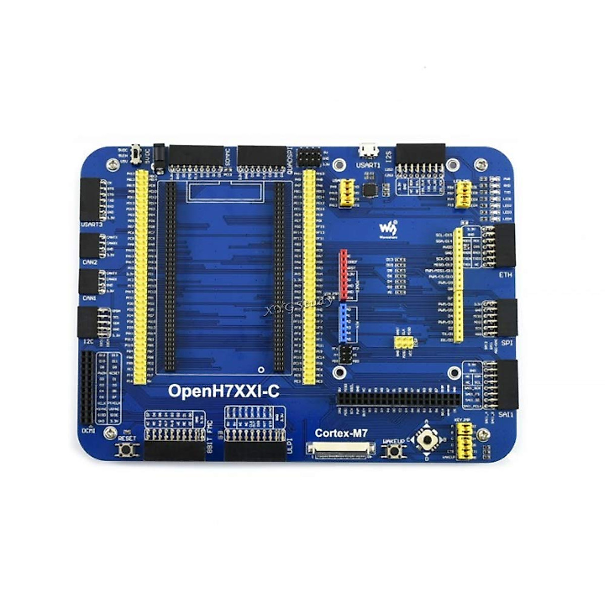OpenH743I-C Standard, STM32H7 STM32 Development Board Designed for The STM32H743IIT6 Microcontroller Including Mother Board and CoreH743I MCU Core Module @XYGStudy (OpenH743I-C Standard)